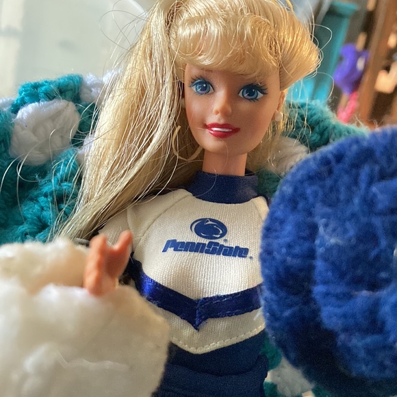 Toys | Rare Vintage Jointed Penn State Barbie | Poshmark